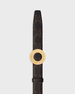 Celine Disc-clasp And Reversible Belt