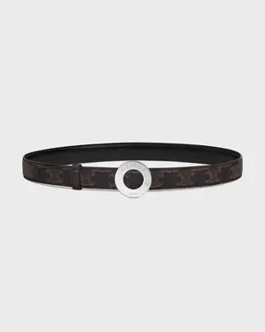 Celine Disc-clasp And Reversible Belt