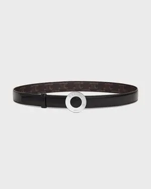 Celine Disc-clasp And Reversible Belt