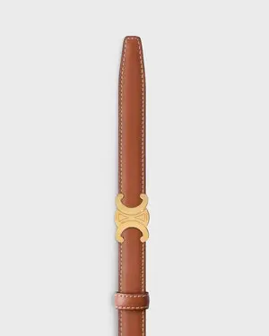 Celine Triomphe Buckle And Reversible Belt