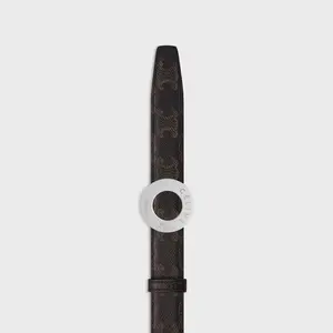 Celine Round Toggle Fasteners And Double-sided Belt