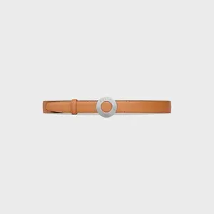 Celine Round Toggle Fasteners And Double-sided Belt
