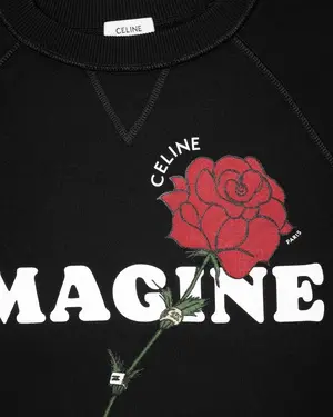 Celine Sweatshirt In Cotton Fleece