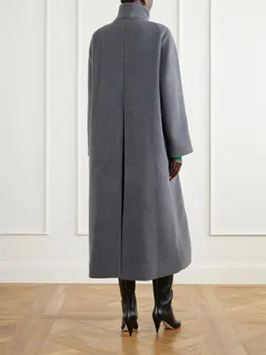 COLLEEN ALLEN High-collar Fleece Coat