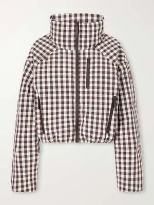 Cordova Cortina Checked Shell Down Ski Jacket