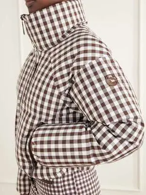 Cordova Cortina Checked Shell Down Ski Jacket