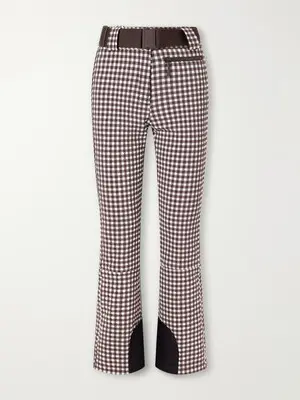 Cordova Sella Belted Stretch-shell Bootcut Ski Pants