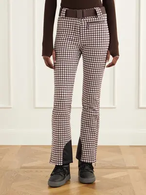 Cordova Sella Belted Stretch-shell Bootcut Ski Pants