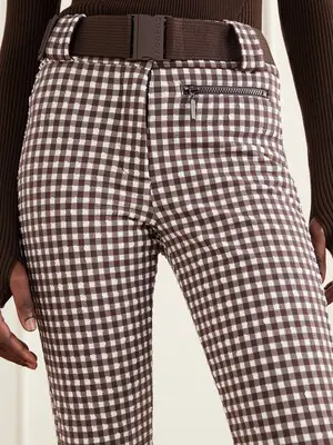 Cordova Sella Belted Stretch-shell Bootcut Ski Pants
