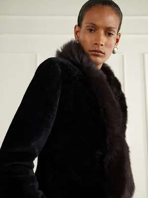 Nour Hammour Sofie Shearling Jacket