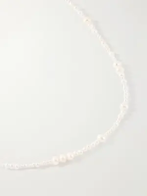 SOPHIE BUHAI Constellation Sterling Silver Pearl Necklace