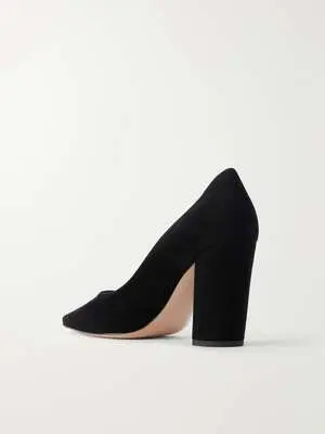 GIANVITO ROSSI Piper 85 Suede Pumps
