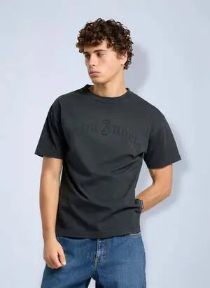 Palm Angels Patch Regular T-shirt - Black