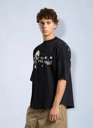 Palm Angels Feel High Oversized T-shirt