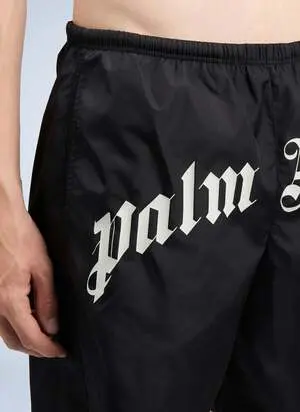 Palm Angels Curved Logo Classic Swimshort