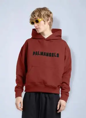 Palm Angels Palm Hills Regular Hoodie - Red