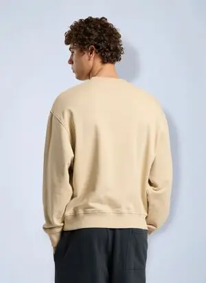 Palm Angels Neck Logo Regular Crew