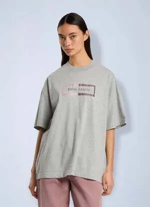 Palm Angels Stud Box Logo Loose Tee