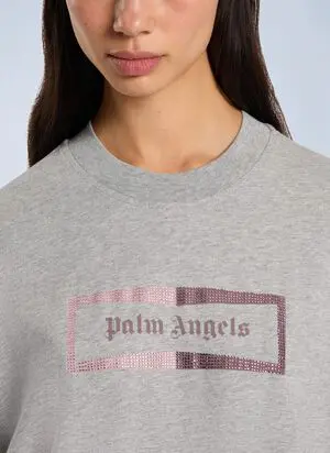 Palm Angels Stud Box Logo Loose Tee