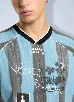 Palm Angels Soccer Cali Regular T-shirt