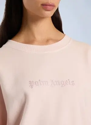 Palm Angels Stud Logo Crew