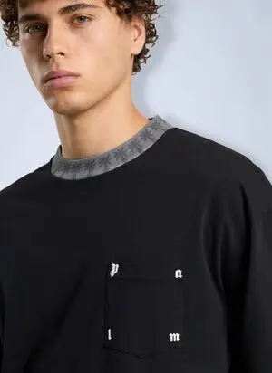 Palm Angels Palm Rib Regular Tee L/s