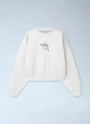 Palm Angels Icon Palm Loose Crop Crew