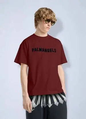 Palm Angels Palm Hills Regular T-shirt - Red