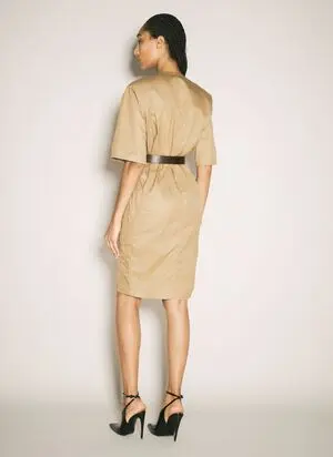 Saint Laurent Utility Shirt Dress