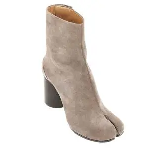 MAISON MARGIELA Suede Leather 'tabi' Ankle Boots