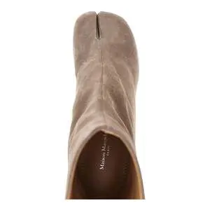 MAISON MARGIELA Suede Leather 'tabi' Ankle Boots