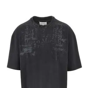 MAISON MARGIELA Logo Print Overized T-hirt