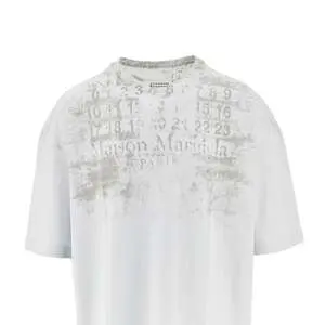 MAISON MARGIELA Logo Print Overized T-hirt