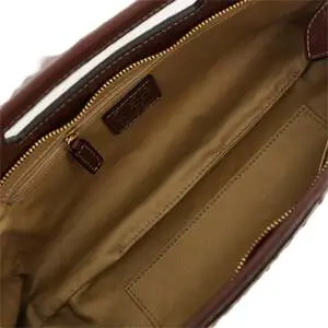 IOEF Ostrich-print Leather 'dalia' Bag