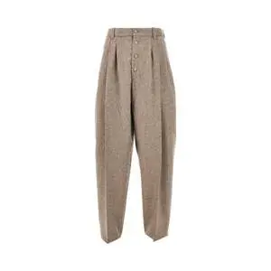 Jacquemus Fernando' Wool Pants - Beige