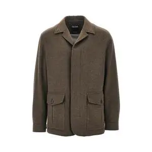 Zegna Oasi Cashmere Falcon Jacket - Brown