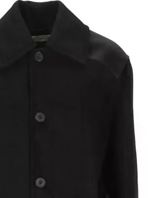 Carven Panelled Wool Coat