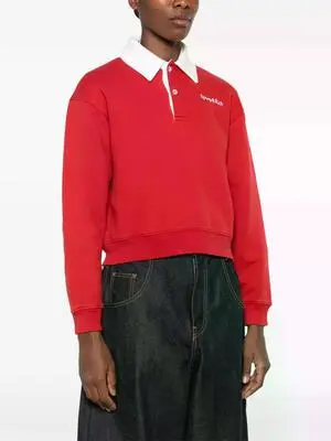 Sporty & Rich Evin Logo-print Polo Shirt