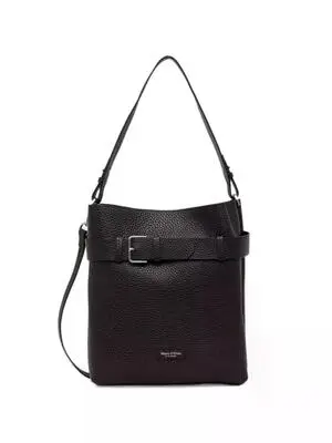 Marc O'polo Buckle-detail Grained-leather Tote Bag