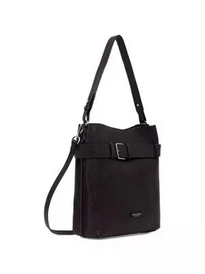 Marc O'polo Buckle-detail Grained-leather Tote Bag