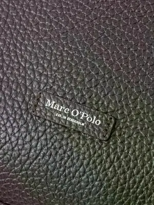 Marc O'polo Buckle-detail Grained-leather Tote Bag