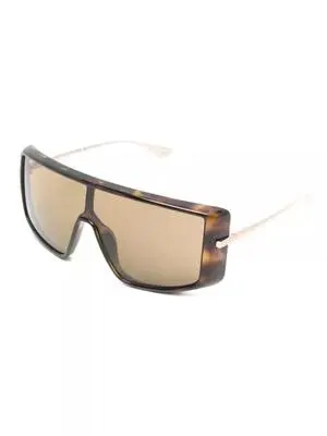 Alexander McQueen Geometric-frame Sunglasses