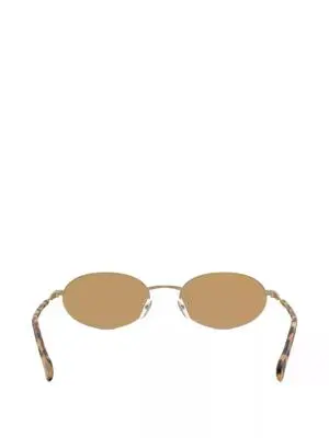 Emporio Armani Oval-frame Sunglasses
