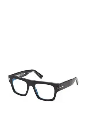 TOM FORD Icon Square-frame Glasses - Black