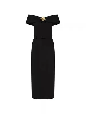 Rebecca Vallance Highclere Midi Dress - Black
