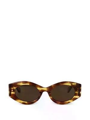 Alaïa Oval-frame Sunglasses
