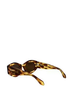 Alaïa Oval-frame Sunglasses