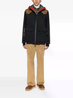 Moncler Contrast-panel Hooded Jacket