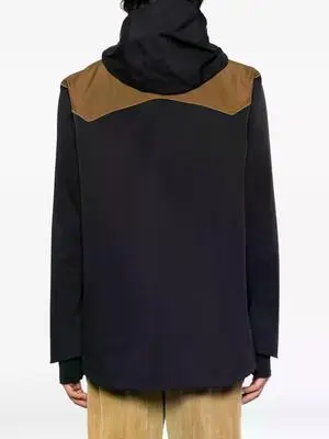 Moncler Contrast-panel Hooded Jacket
