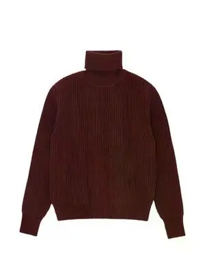 FORTELA Leone Ribbed-knit Sweater - Red